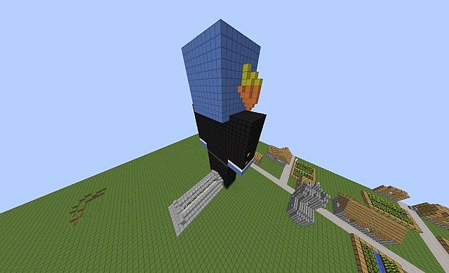 Giant Mudkip Minecraft Map