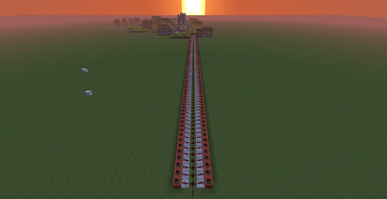 200 TNT-Blocks in one moment Minecraft Map