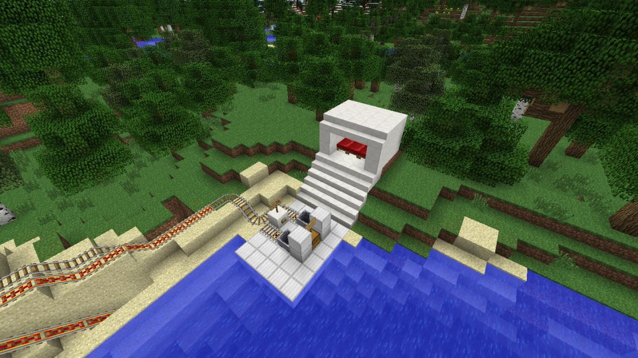 Biggest Roller Coaster In The World Minecraft Map