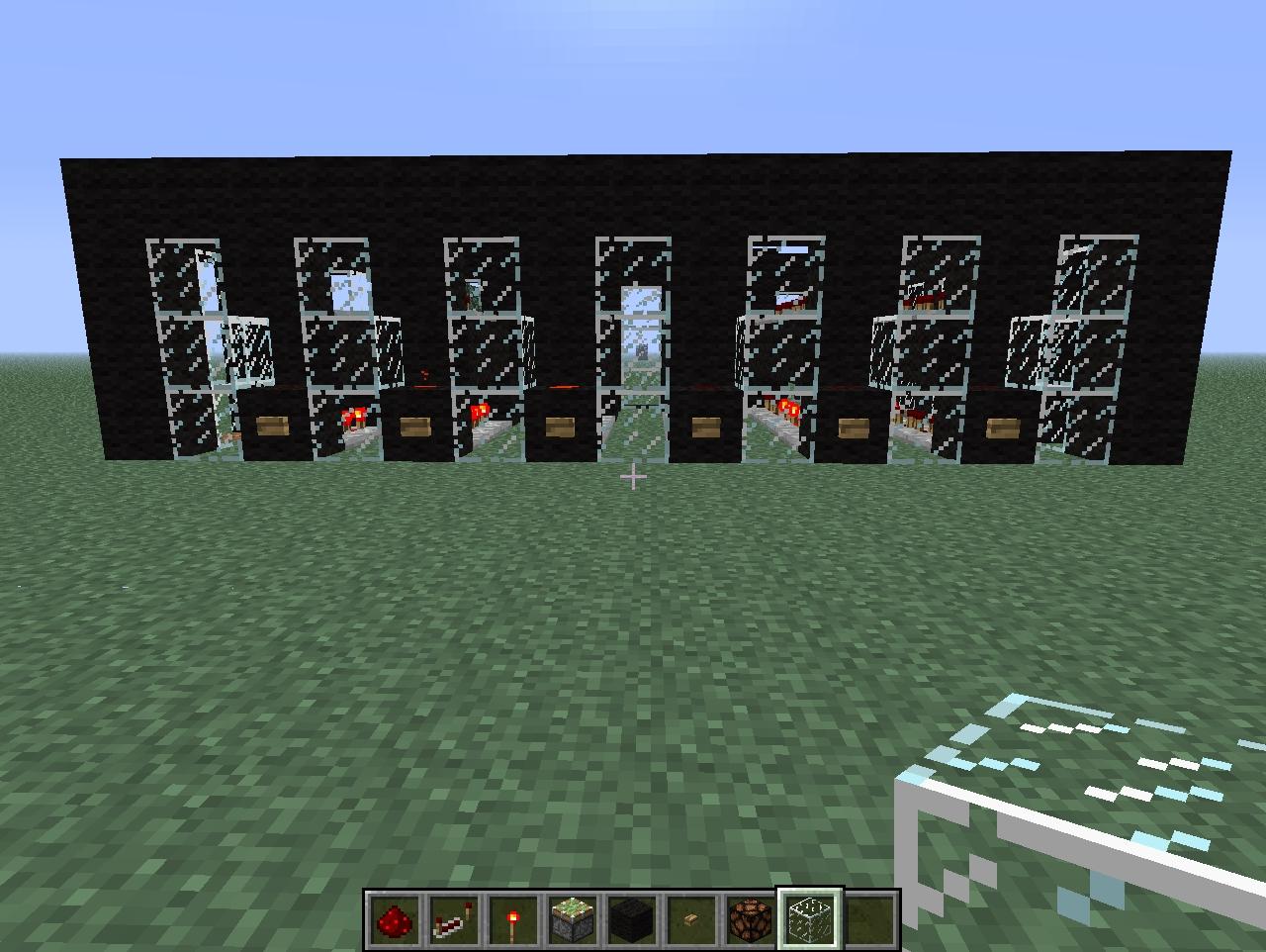 Vertical Clock Minecraft Map