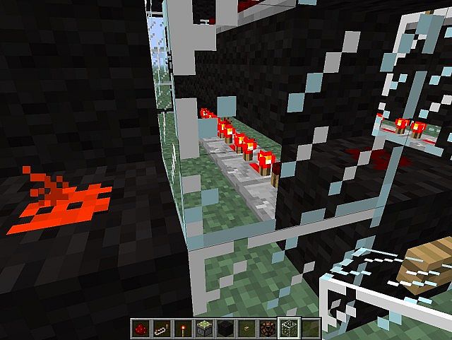 Vertical Clock Minecraft Map