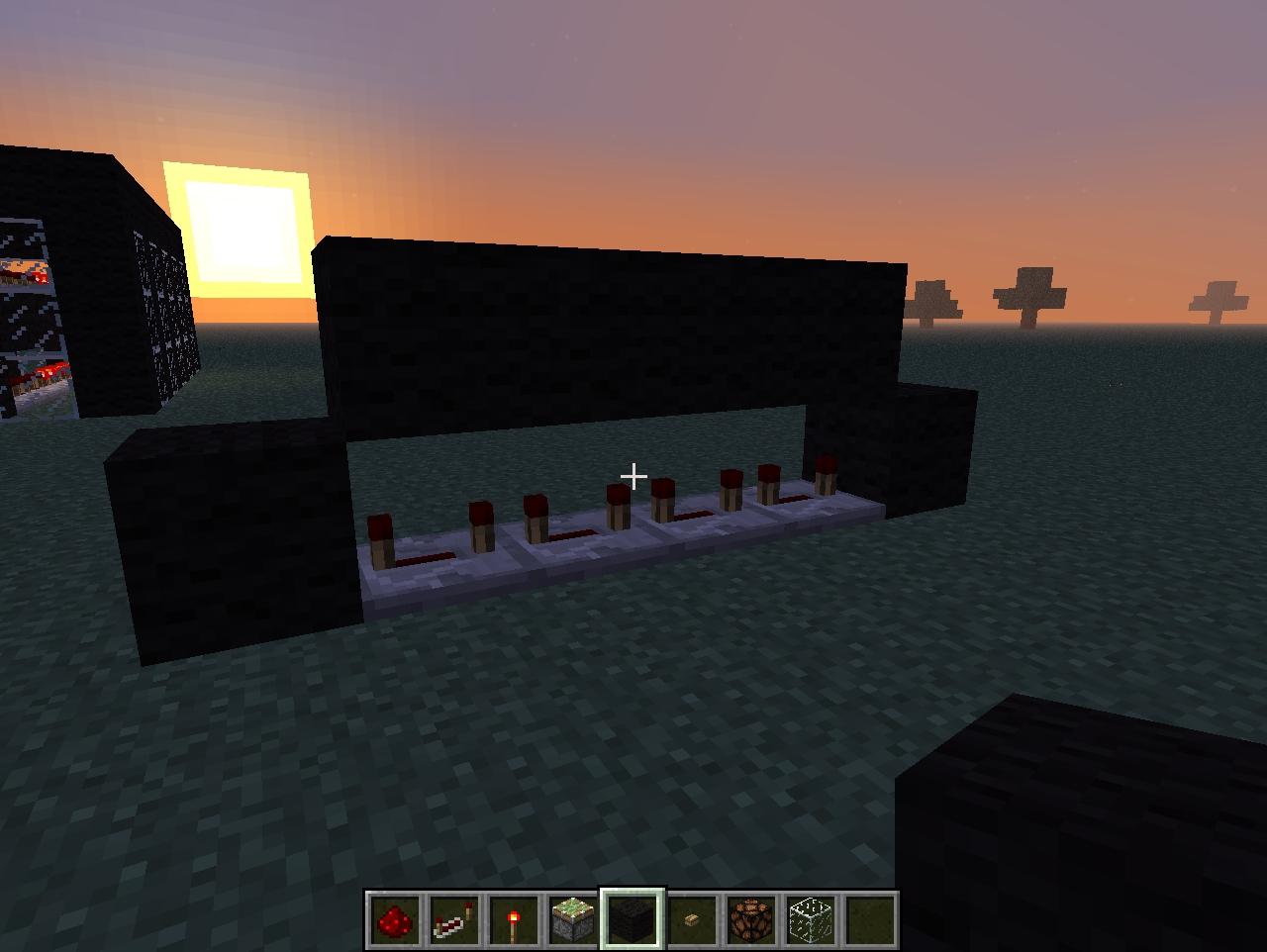 Vertical Clock Minecraft Map