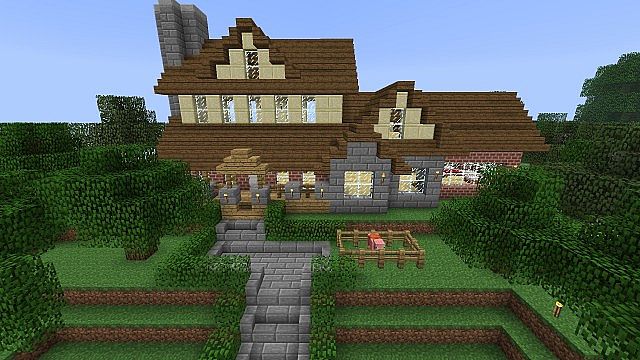 Minecraft Ranch House