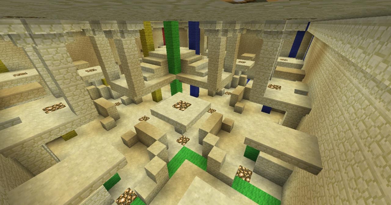 4 Player Fight Minecraft Map