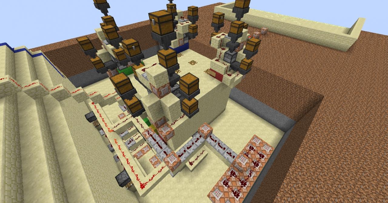 4 Player Fight Minecraft Map