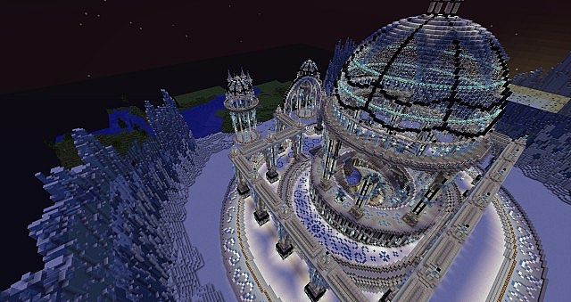 Ice Spawn Minecraft Map