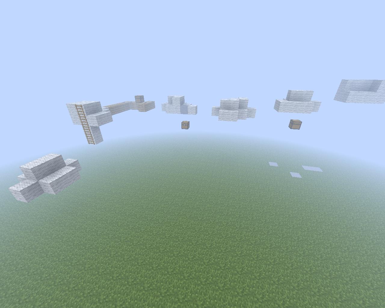 Epic Cloud Jump (1) Minecraft Map