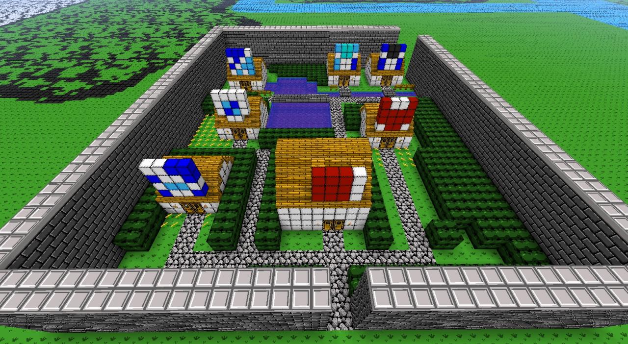 Final Fantasy 1 Overworld Minecraft Map