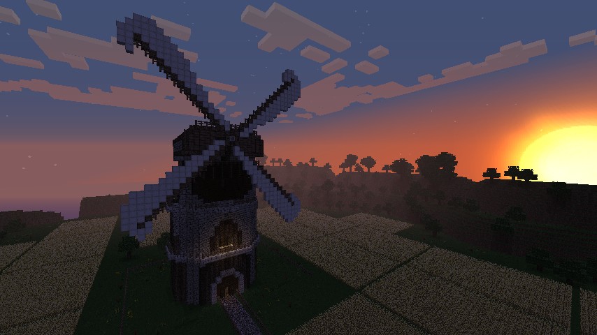 Giant Windmill Minecraft Map