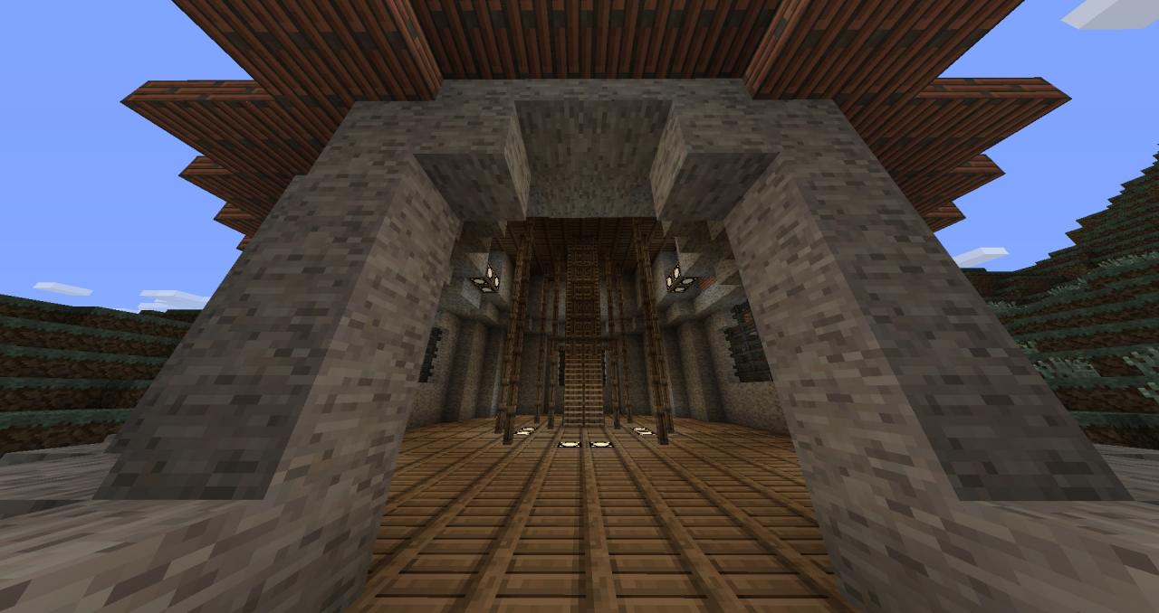 Dojo temple Minecraft Map