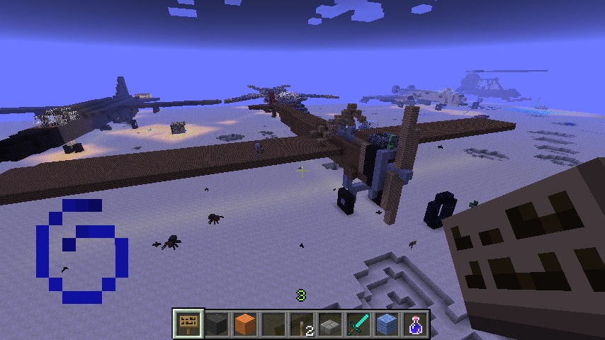 New F-111 Minecraft Map