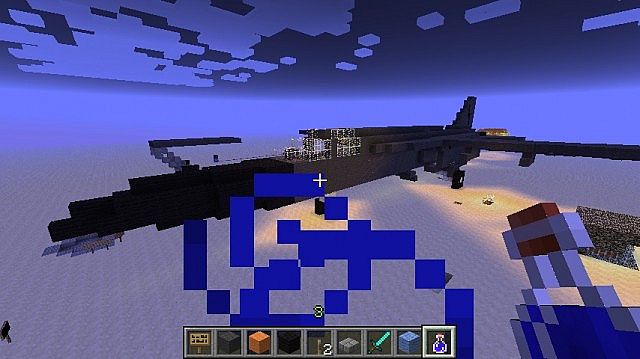 New F-111 Minecraft Map