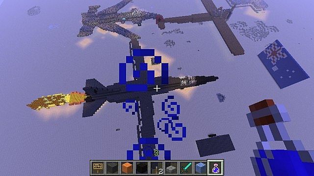 New F-111 Minecraft Map