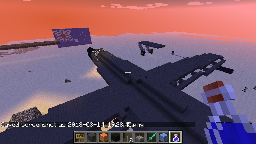 New F-111 Minecraft Map