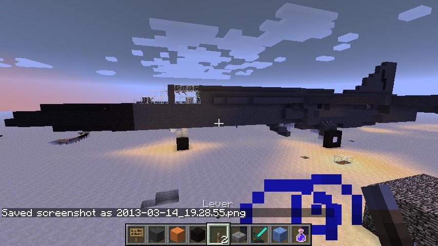 New F-111 Minecraft Map