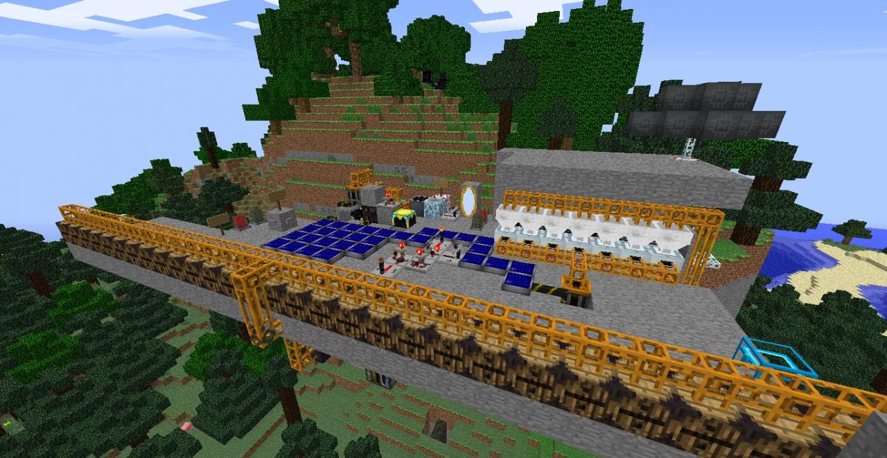 Redpower 2-1.4.7 tunnel bore Minecraft Map