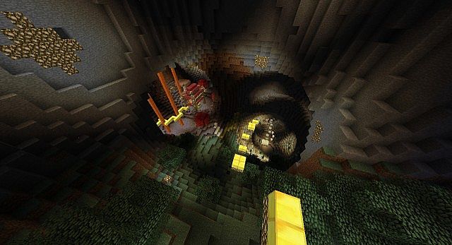 "The Rabbit Hole" Awesome Sprint Jump Race! Minecraft Map