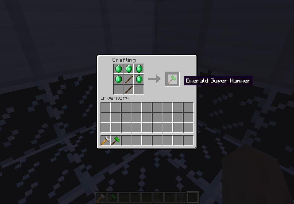 1.5.1 (Forge) Hammers mod (added Coal Hammer) Minecraft Mod