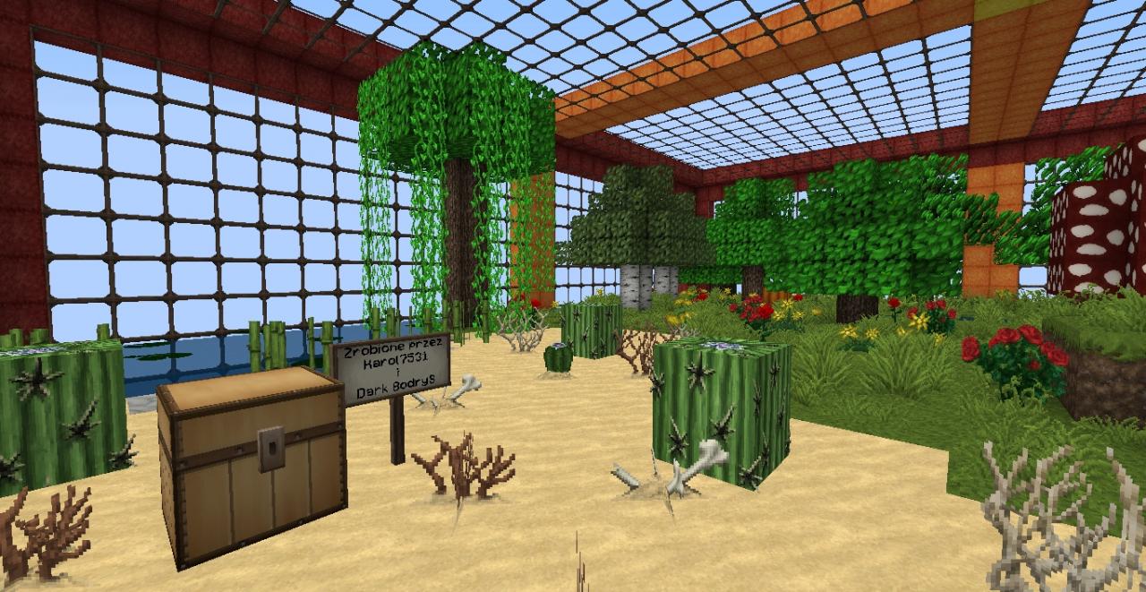 Super Cube Survival Minecraft Map
