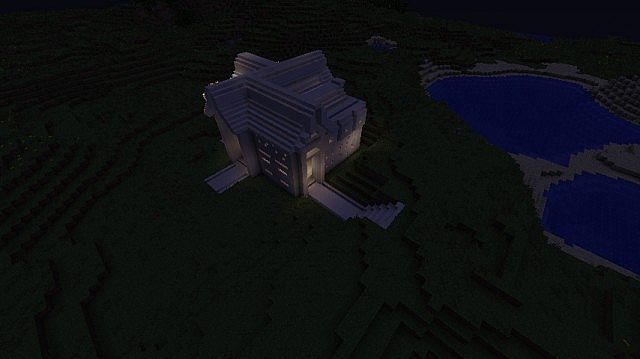 Quartz Temple Minecraft Map