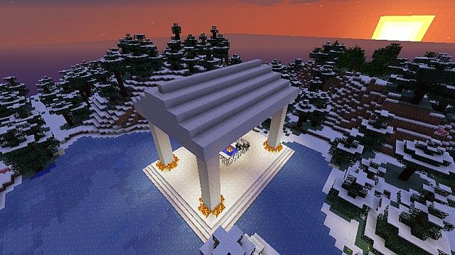 Greek monument Minecraft Map