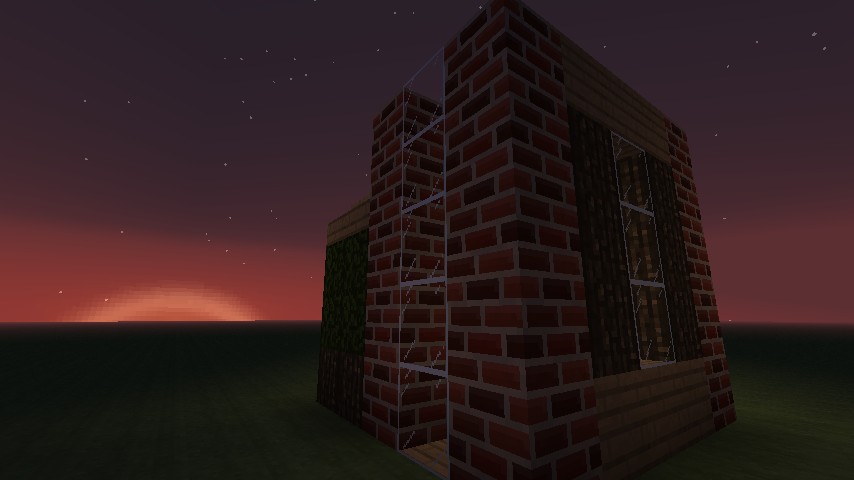 5x5 Modern vs Traditional Home Minecraft Map