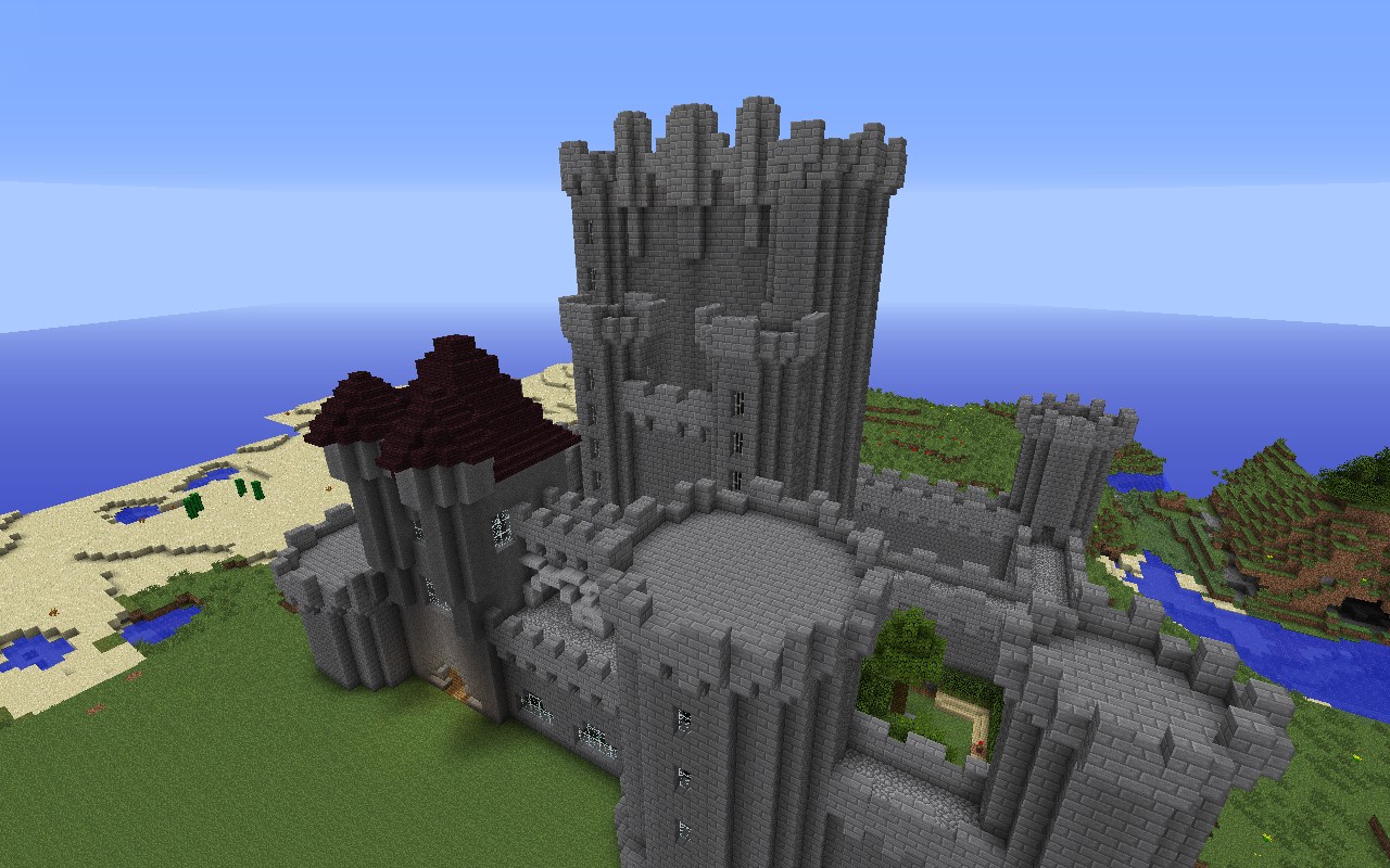 Castle of slime craft Minecraft Map