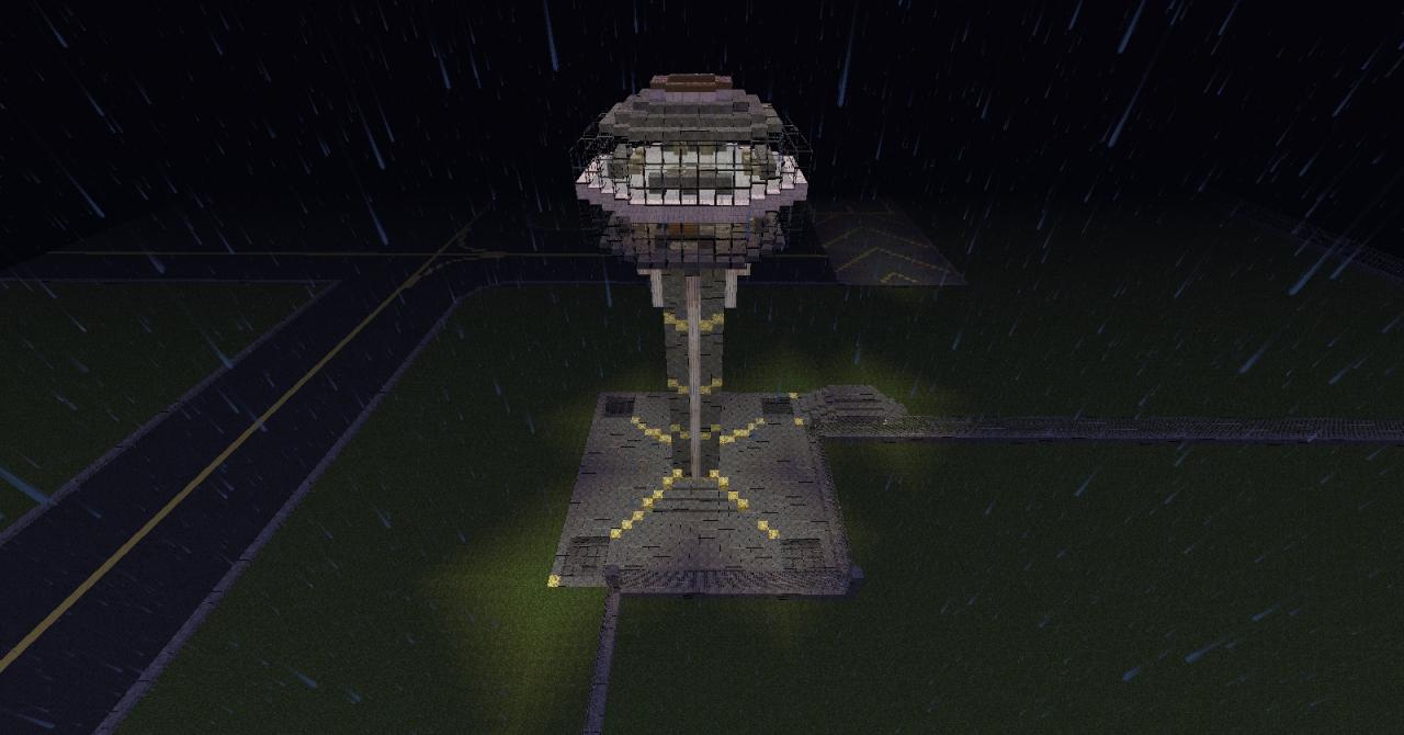 Big Minecraft Airport Minecraft Map