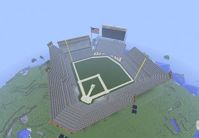 Minecraft Baseball Stadium Minecraft Map