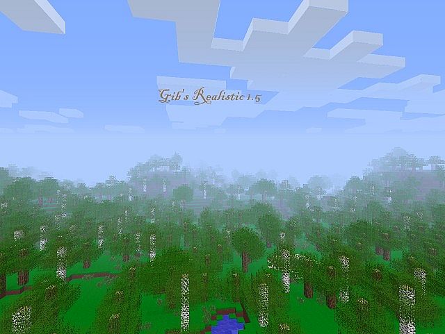 [1.5] Gib's Realistic [16X16] Version 1.0 Minecraft Texture Pack