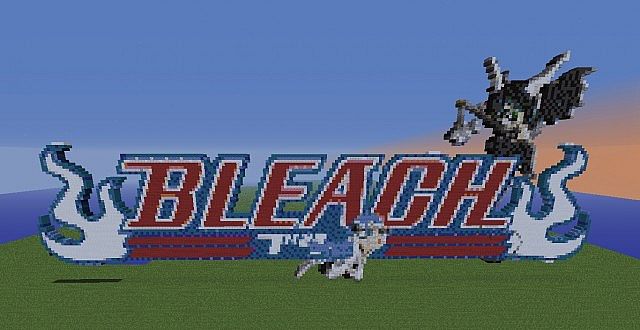 Bleach Logo Minecraft Map