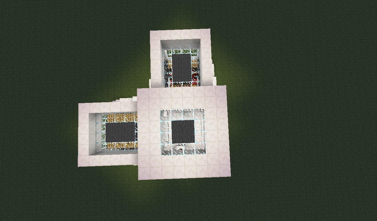 Nether Quartz Modern House Minecraft Map