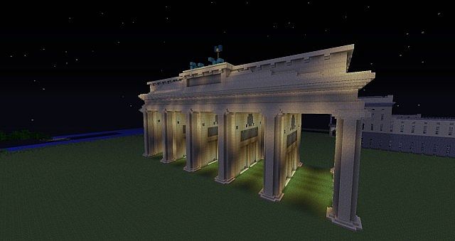 The Brandenburg Gate - Brandenburger Tor Minecraft Map