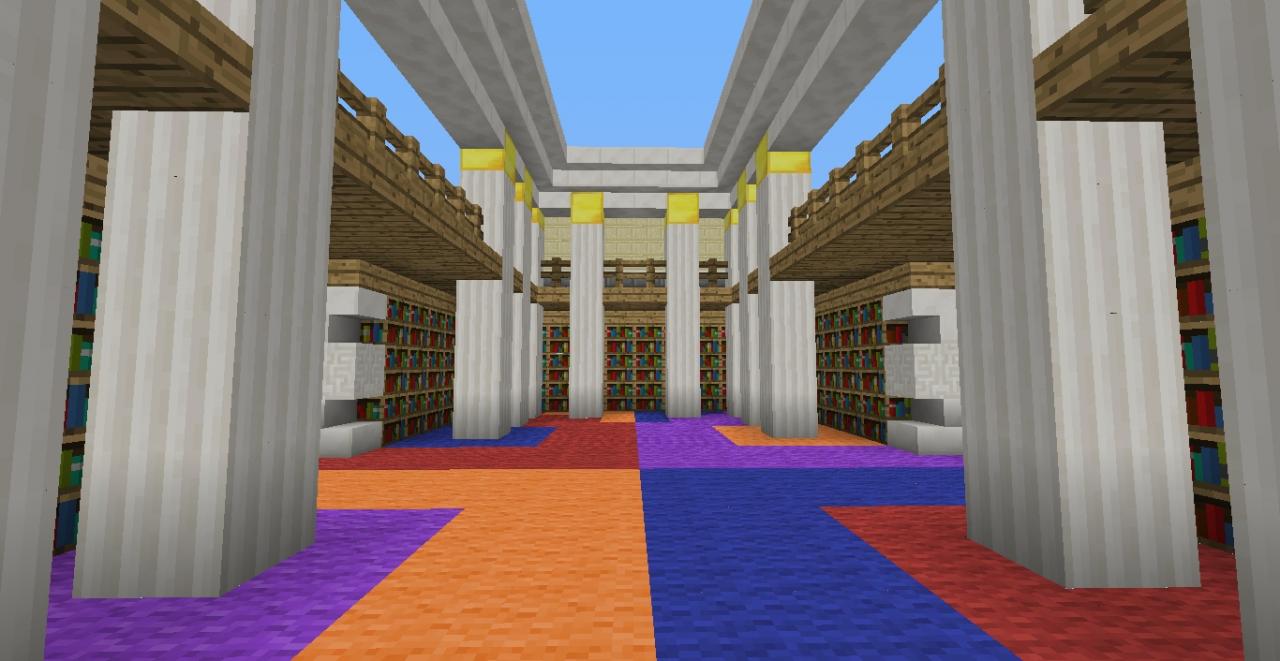 The National Library of Finland Minecraft Map