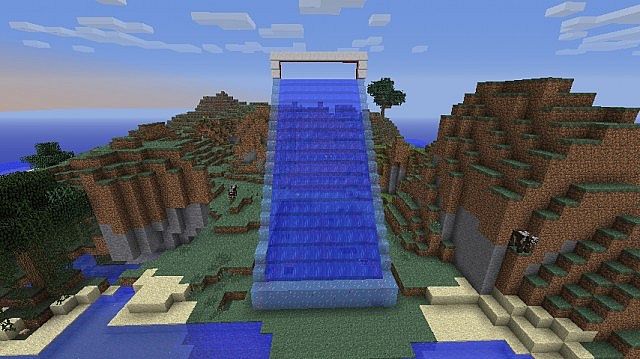 Water Slide Minecraft Map