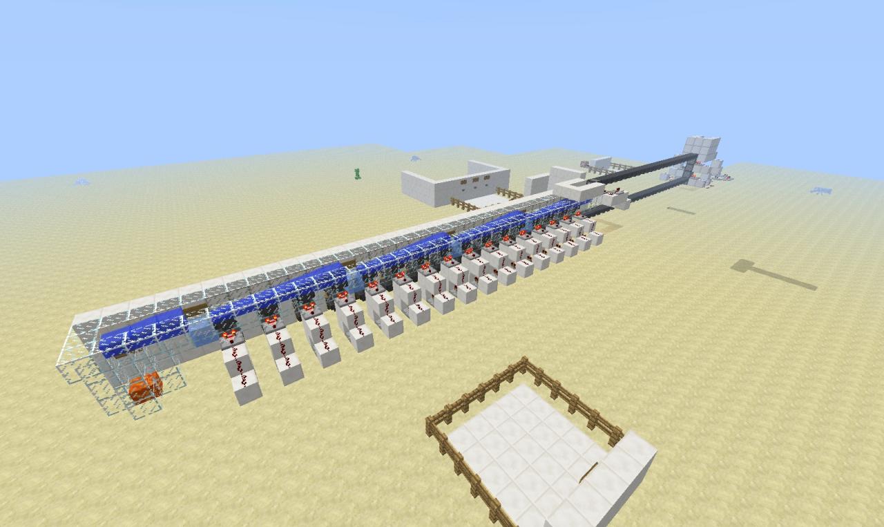Wool Redstone Sorter Minecraft Map