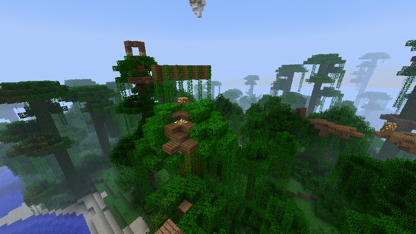 JUNGLE RUN by: Tigreese••••• (Fun Parkour) Minecraft Map