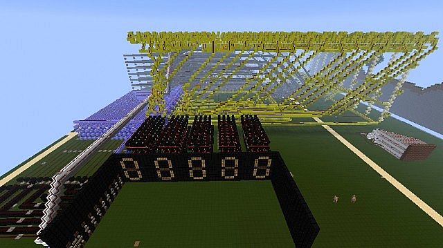 1 Byte (8 Bit) Calculator Minecraft Map