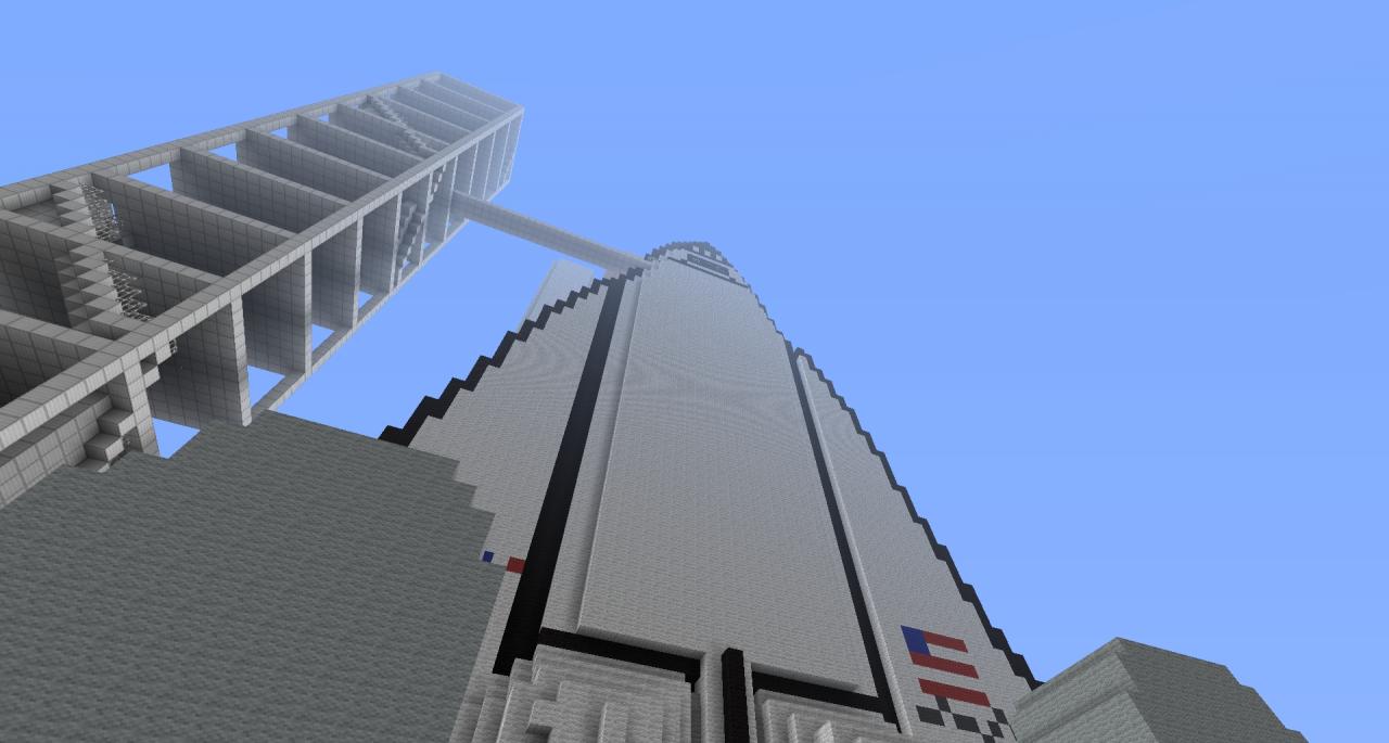 Space Shuttle Discovery Minecraft Map