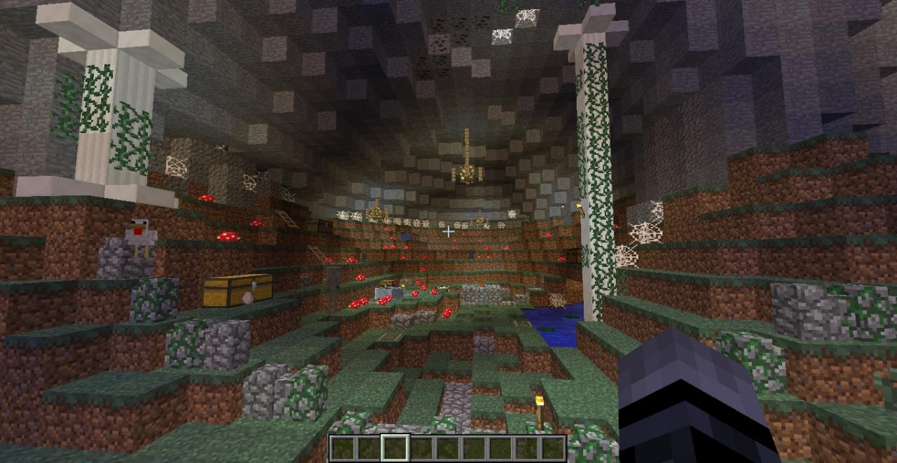 Abandoned Cave Dwelling Minecraft Map