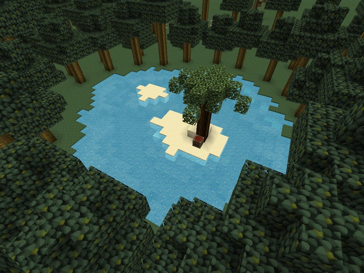 Creeper2405´s Forest Hunger Games Map Minecraft Map