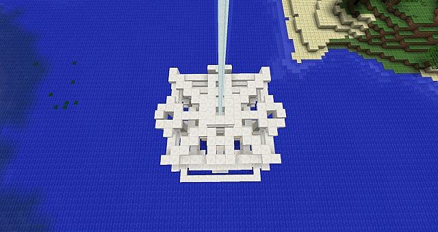 Complex Quartz Sculpture Minecraft Map