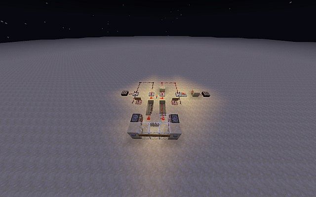 Day \ night controller and sensor Minecraft Map