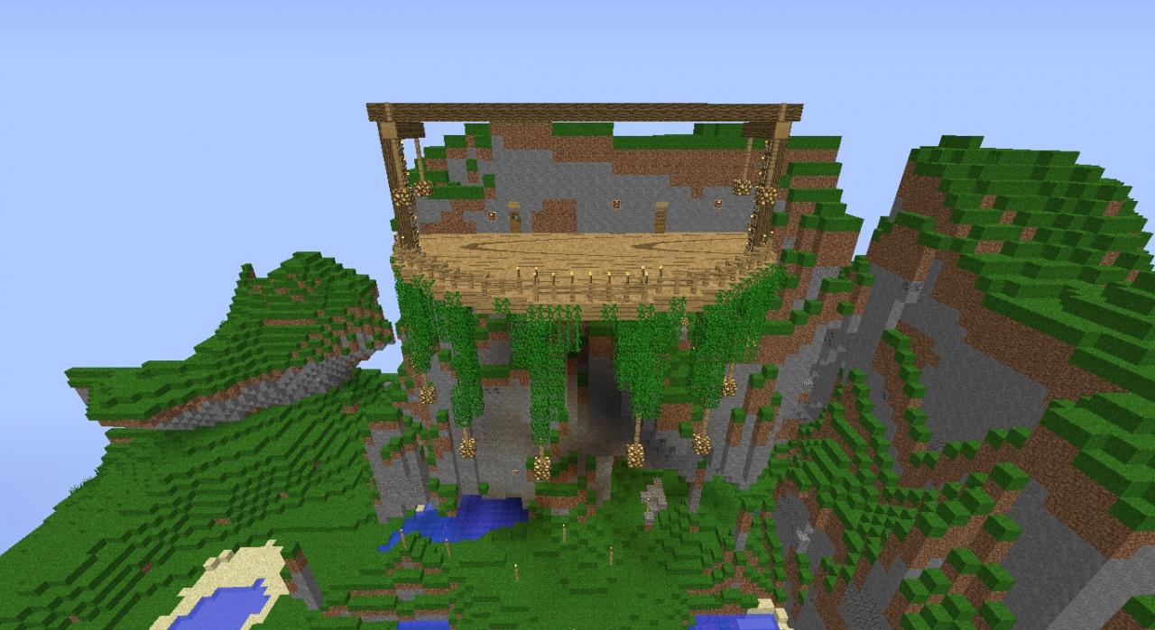 Hillside House Minecraft Map