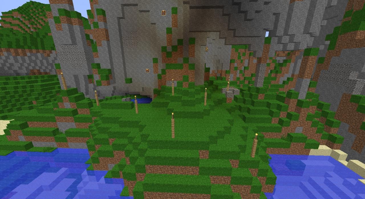 Hillside House Minecraft Map