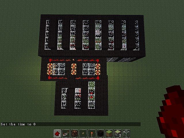 3x3 Redstone Door Minecraft Map
