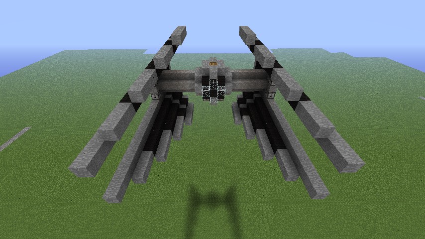 TIE Interceptor Minecraft Map