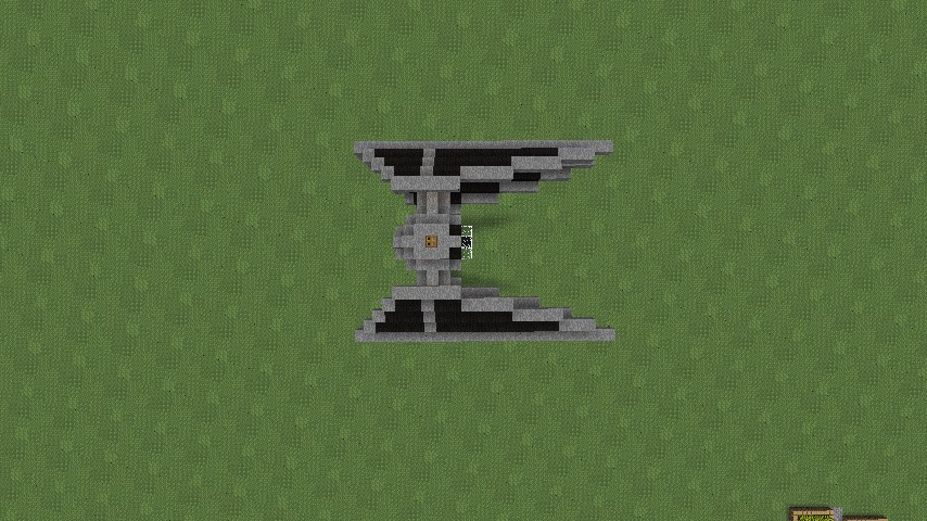 TIE Interceptor Minecraft Map