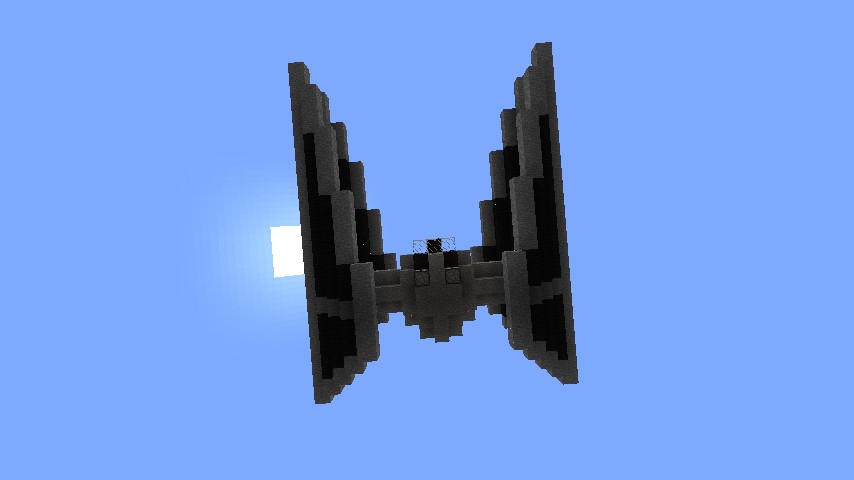 TIE Interceptor Minecraft Map