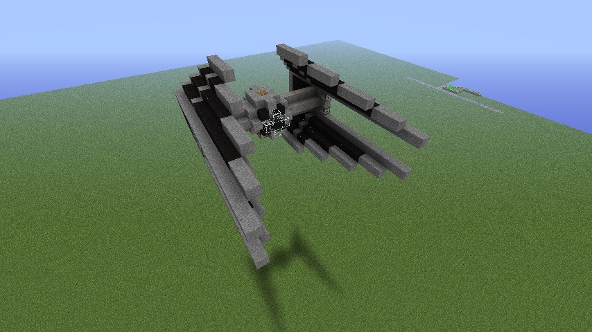 TIE Interceptor Minecraft Map
